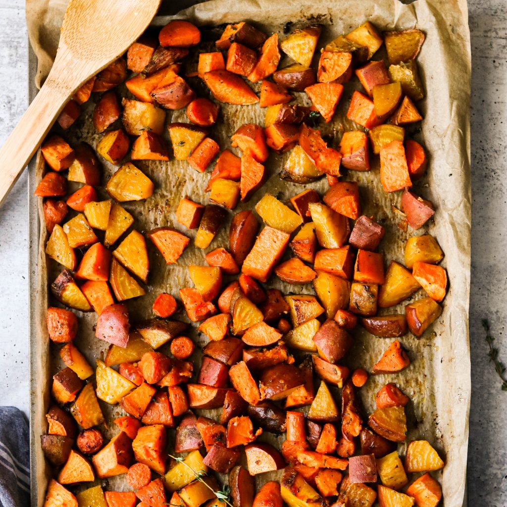 Whole30 Roasted Root Vegetables (Paleo, AIP, Vegan) – What Great ...