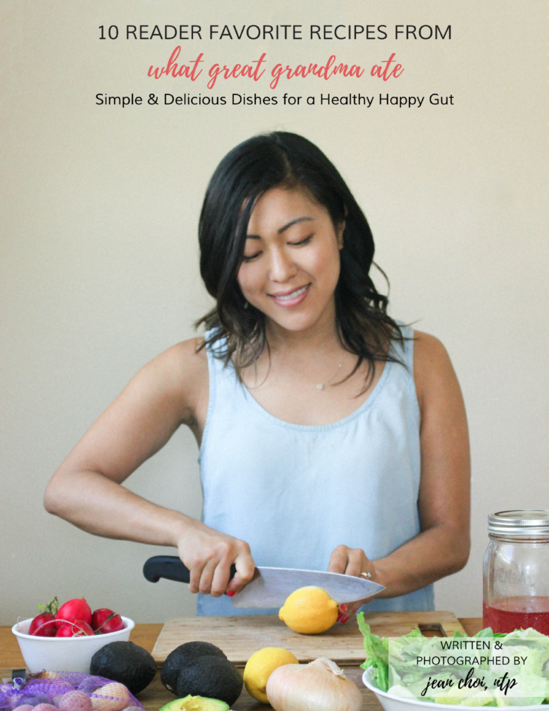 Newsletter – What Great Grandma Ate