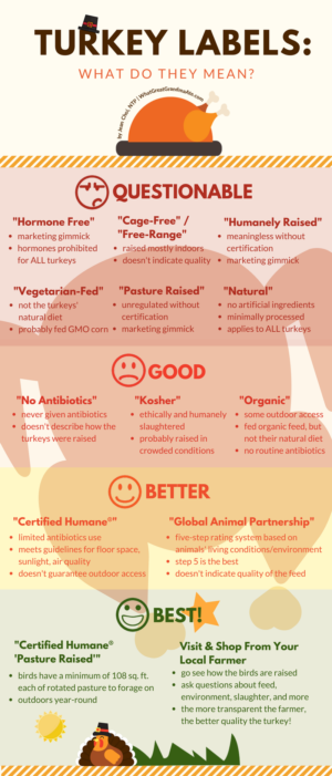 INFOGRAPHIC: Turkey Labels - What Do They Mean? – What Great Grandma Ate