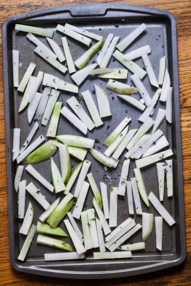 Daikon Radish Fries – What Great Grandma Ate