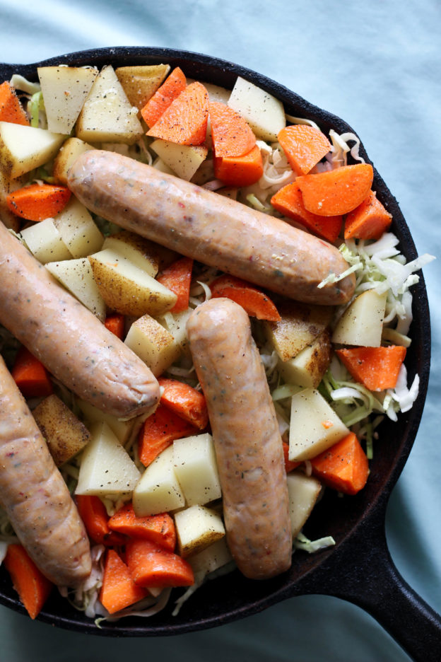 One Pot Irish Banger Skillet – What Great Grandma Ate