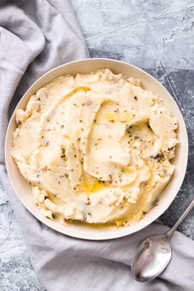 The BEST Instant Pot Mashed Potatoes (Paleo, Whole30) + Stove Top ...