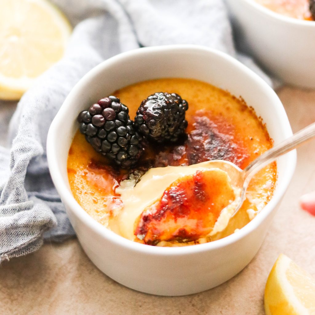 Paleo Lemon Crème Brûlée – What Great Grandma Ate