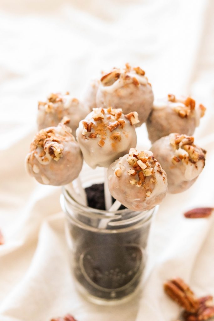 Paleo & Vegan Carrot Cake Pops (No-Bake) – What Great Grandma Ate
