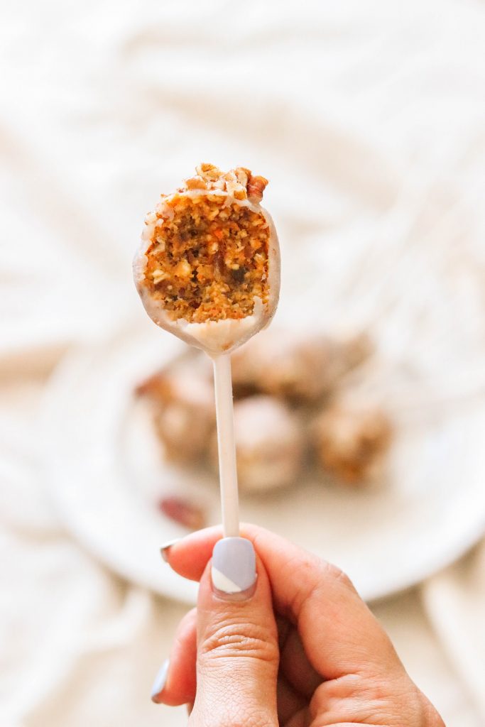 Paleo & Vegan Carrot Cake Pops (No-Bake) – What Great Grandma Ate