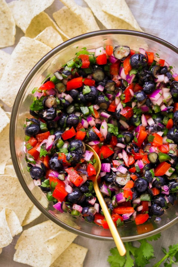 Refreshing Blueberry Salsa (Paleo, Whole30, Low Carb, Vegan) – What ...