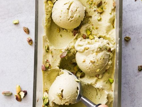 Paleo Vegan Pistachio Ice Cream Only 4 Ingredients