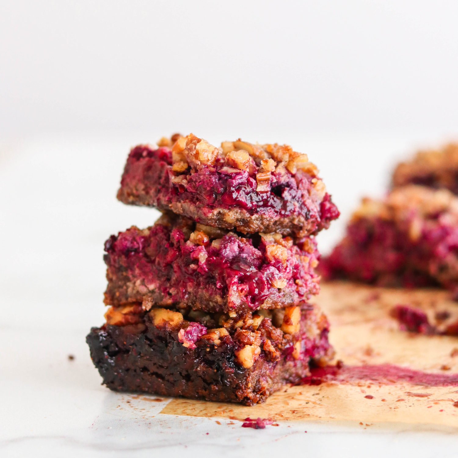 Berry Pecan Bars (Paleo, Vegan) – What Great Grandma Ate