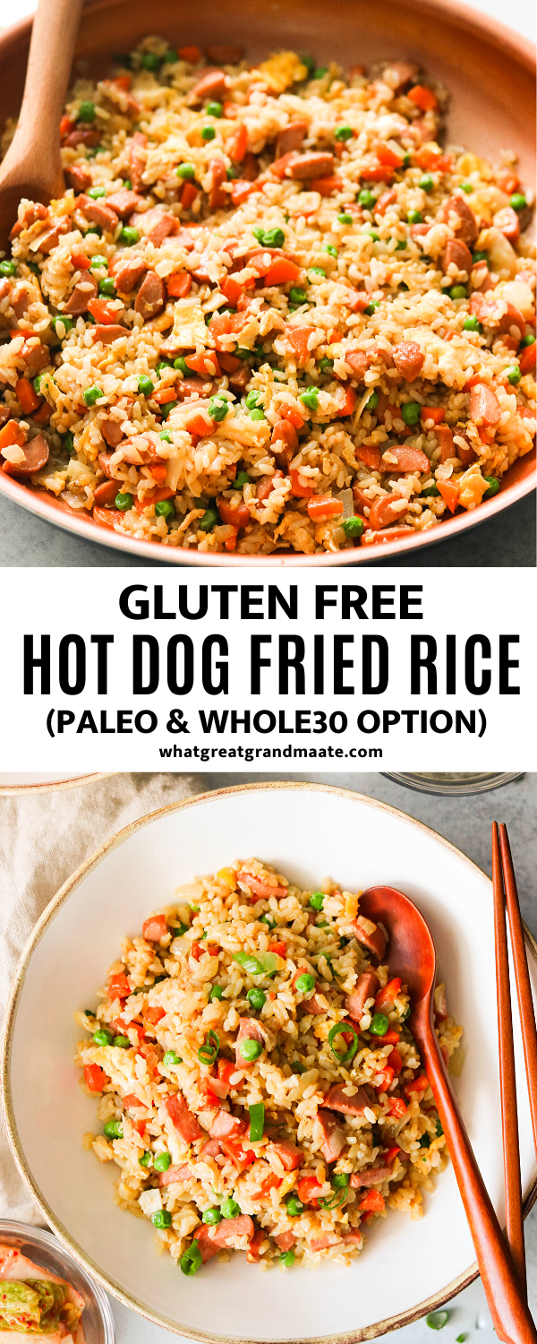 Hot Dog Fried Rice (Quick and Easy) – What Great Grandma Ate