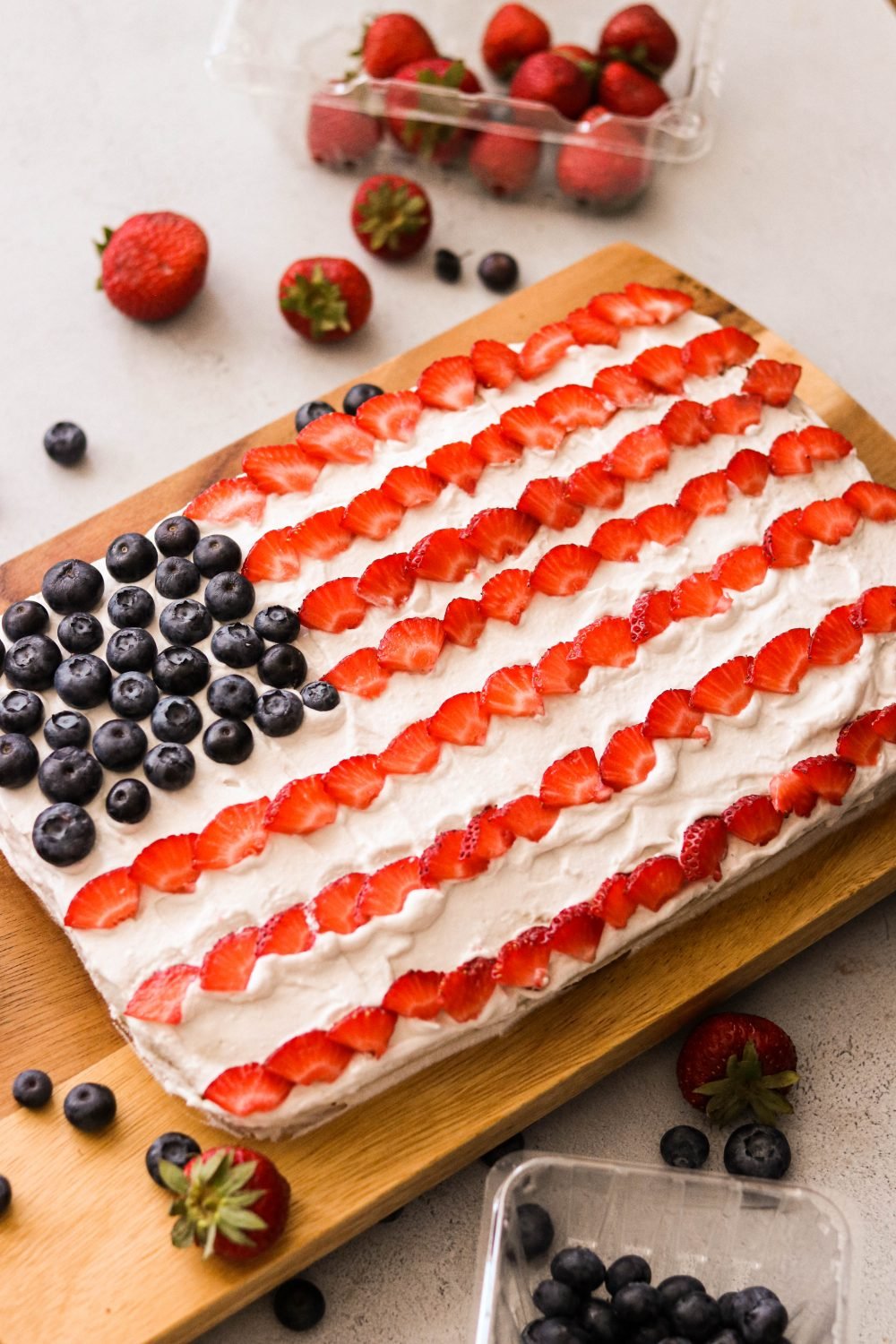 Paleo Flag Cake (Gluten Free, Grain Free) – What Great Grandma Ate