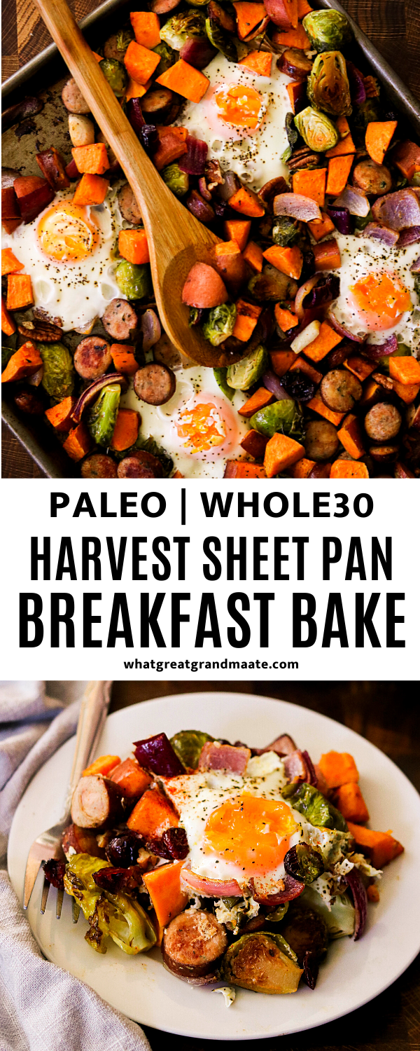 Harvest Sheet Pan Breakfast Bake (Paleo, Whole30) – What Great Grandma Ate