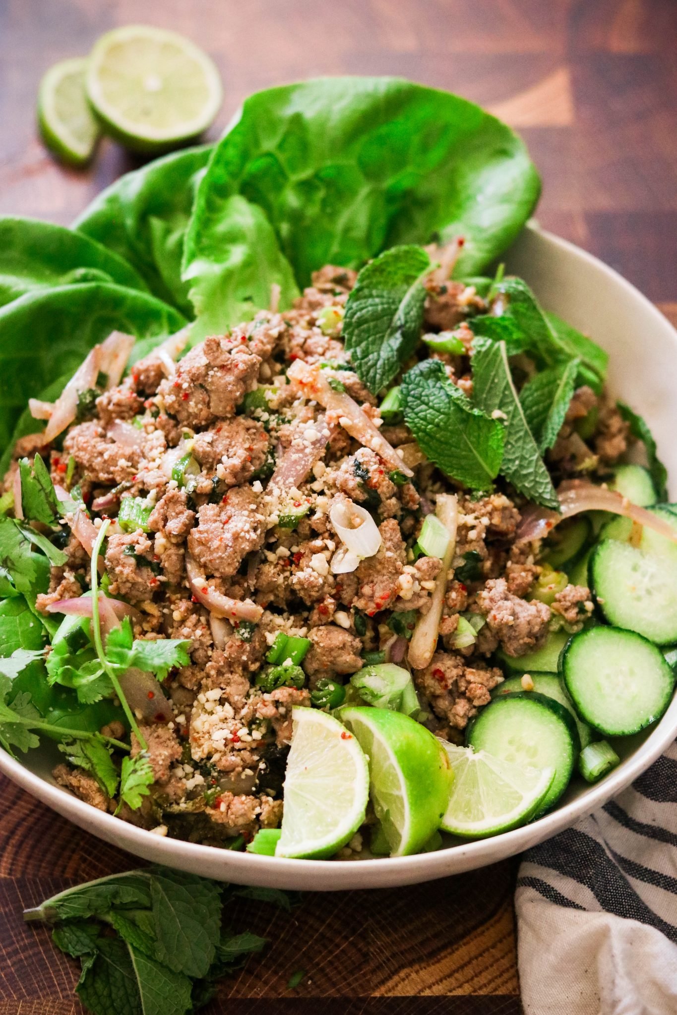 Authentic Thai Larb Recipe (Larb Moo) | What Great Grandma Ate
