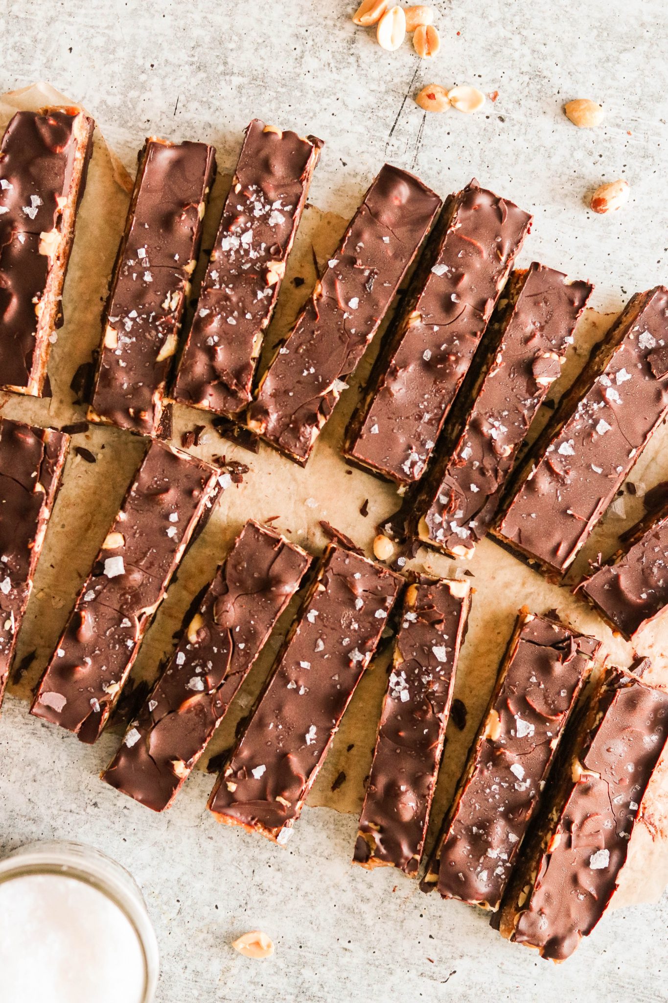 No Bake Homemade Vegan Snickers Bars (Paleo Option)