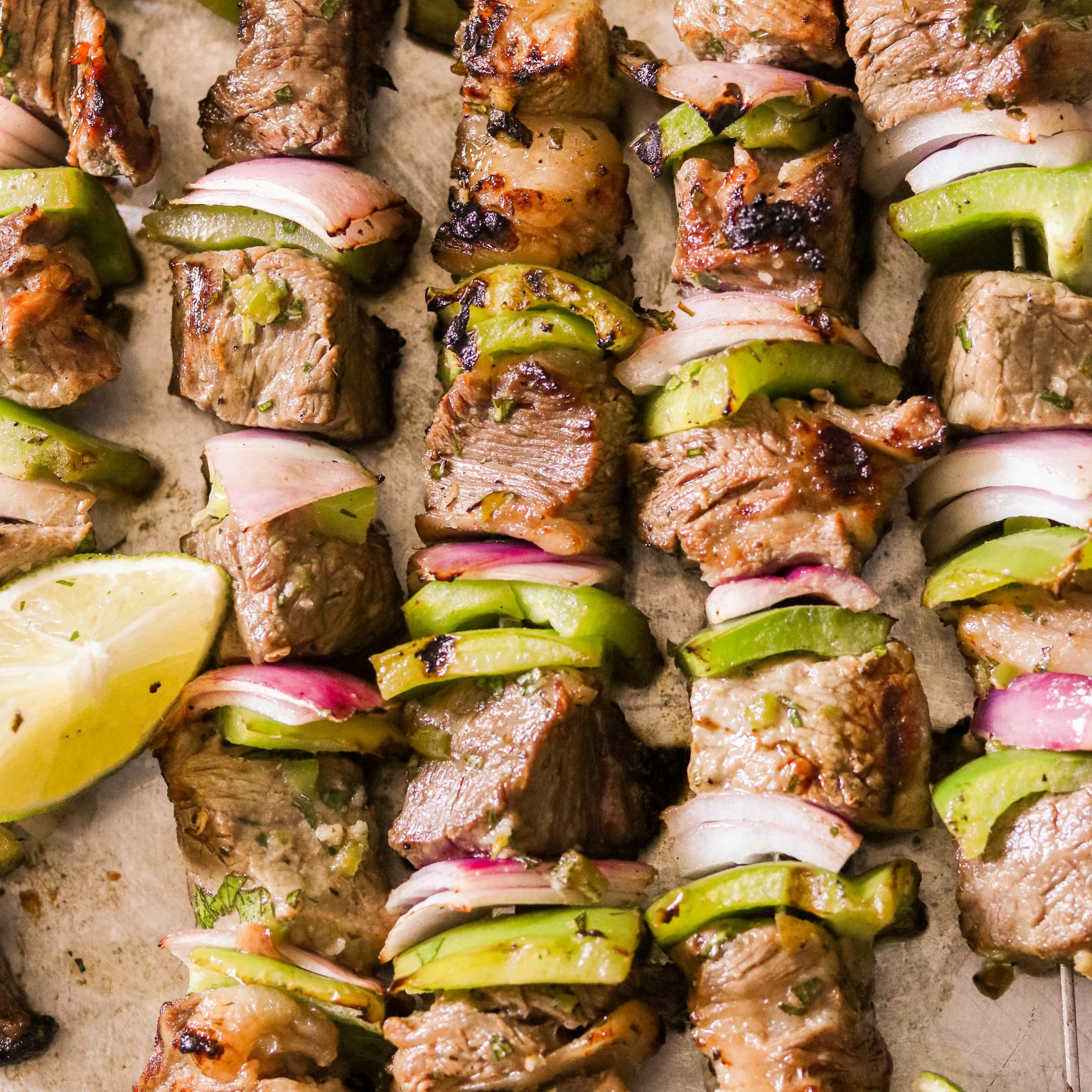 Carne Asada Steak Kebabs (Paleo, Whole30) - What Great Grandma Ate
