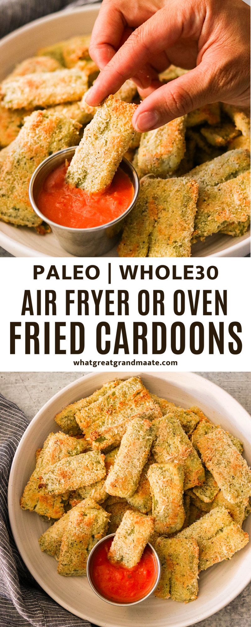 Air Fryer Fried Cardoons Recipe (With Oven Option) | What Great Grandma Ate