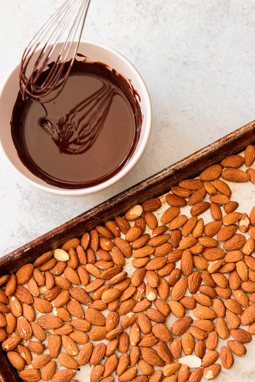 Chocolate Almond Clusters (Paleo, Vegan) - Only 3 Ingredients!