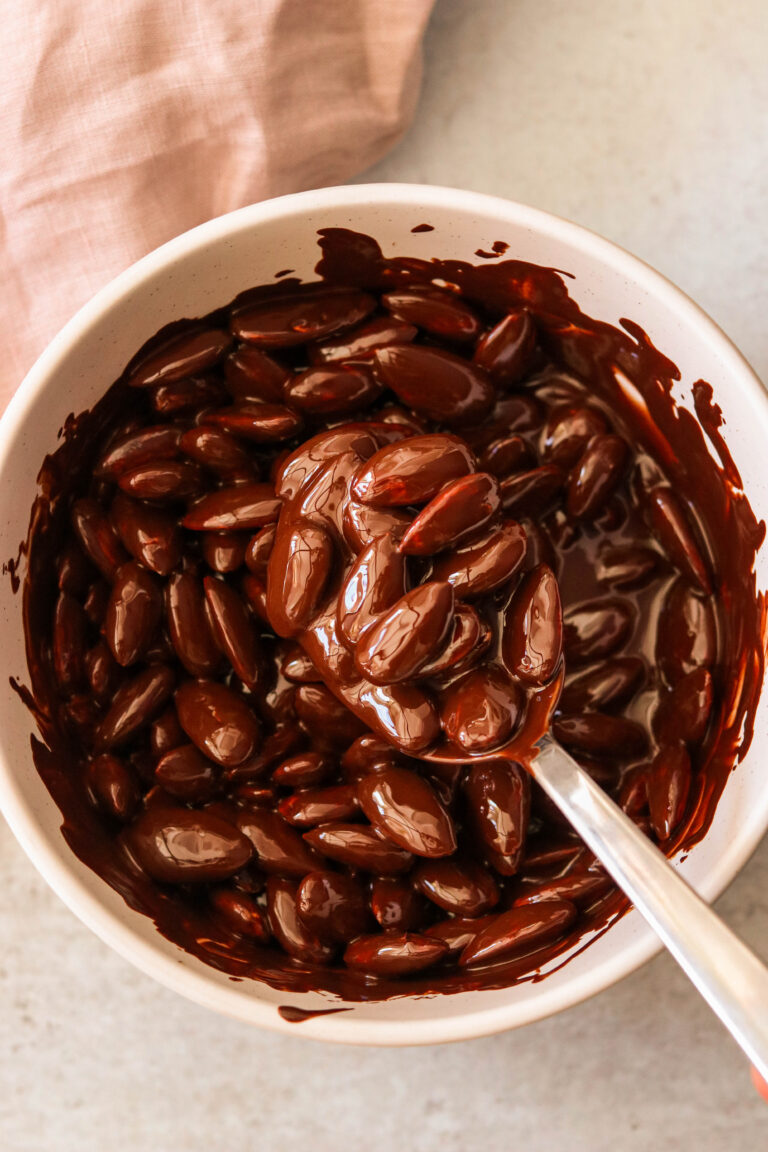 Chocolate Almond Clusters (Paleo, Vegan) - Only 3 Ingredients!