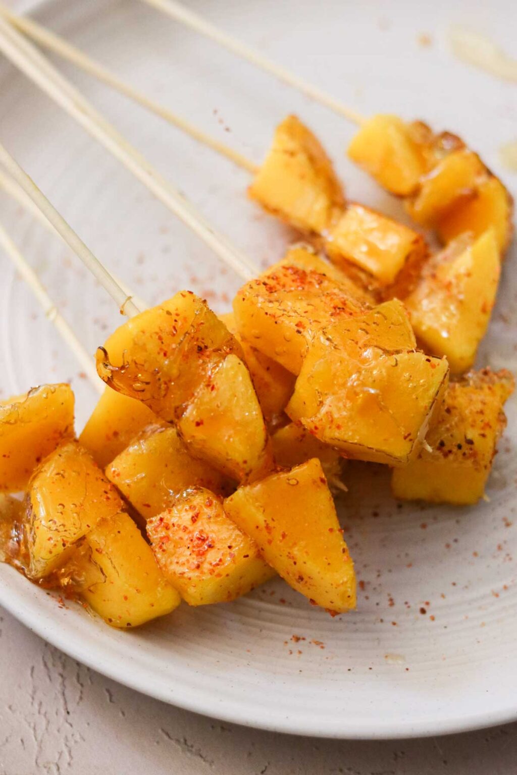 Easy Mango Tanghulu Recipe (Chinese Candied Fruit)