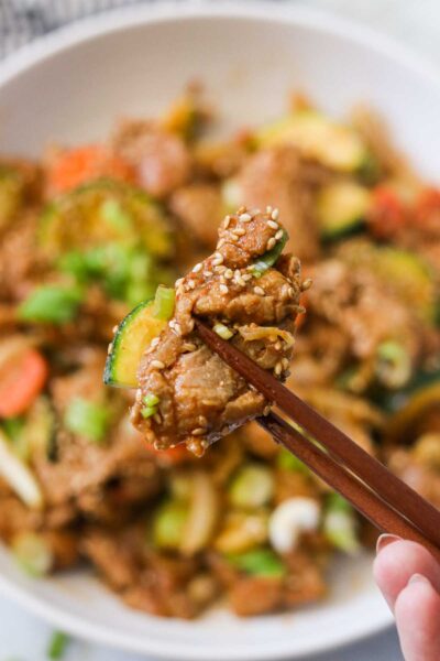 Easy Pork Bulgogi (Spicy or Mild)