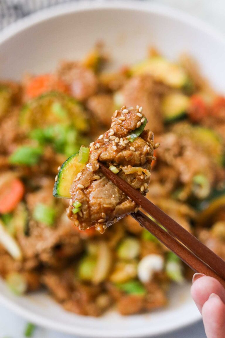 Easy Pork Bulgogi (Spicy or Mild)