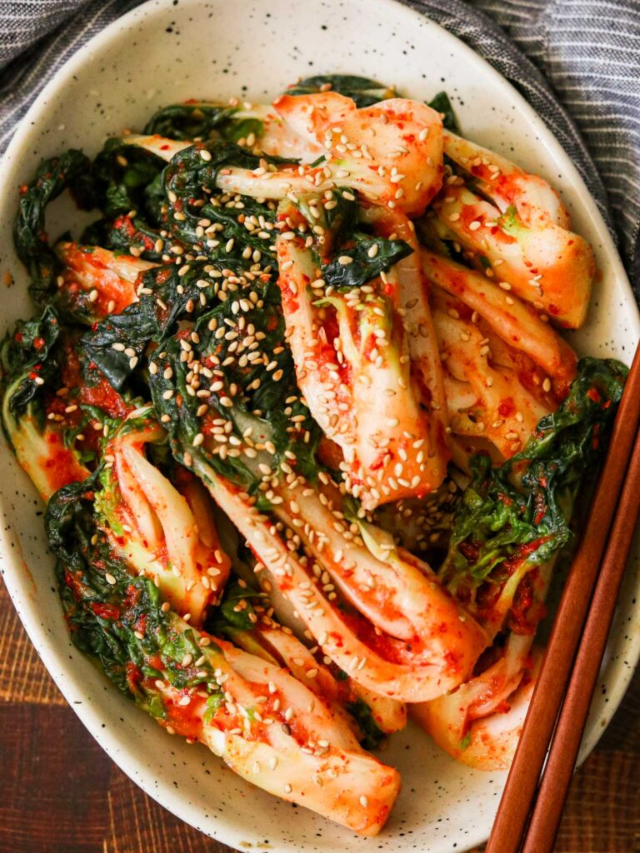 Baby Bok Choy Kimchi – What Great Grandma Ate