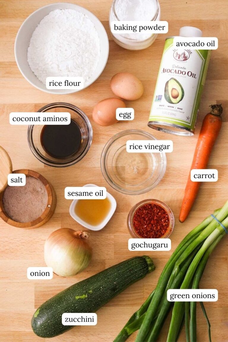 Crispy Korean Vegetable Pancake Recipe (Yachaejeon) – What Great ...