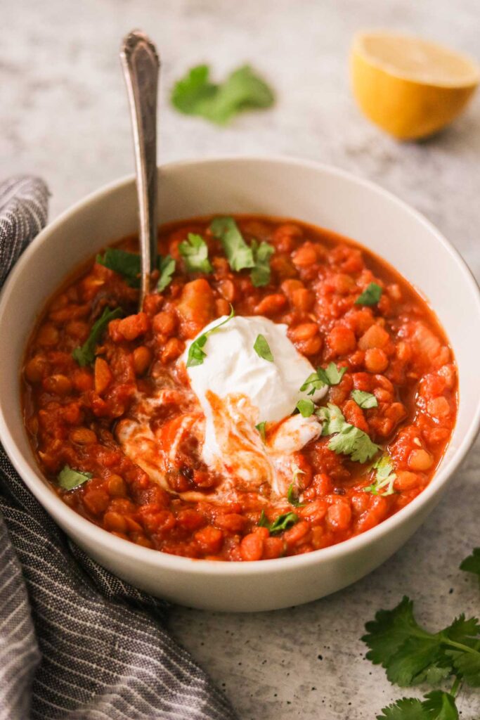 Moroccan Lentil Stew with Dates – What Great Grandma Ate