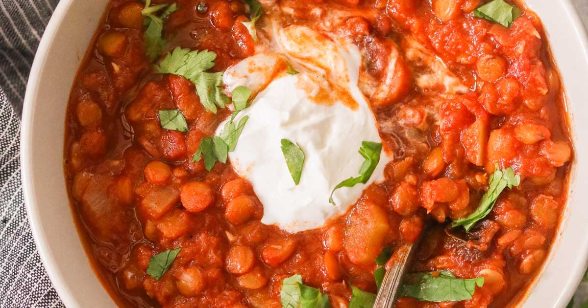 Moroccan Lentil Stew with Dates – What Great Grandma Ate