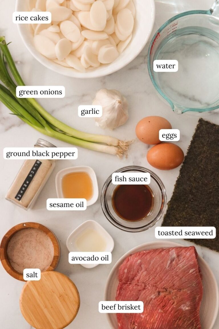 TteokGuk 떡국 | Korean Rice Cake Soup | What Great Grandma Ate