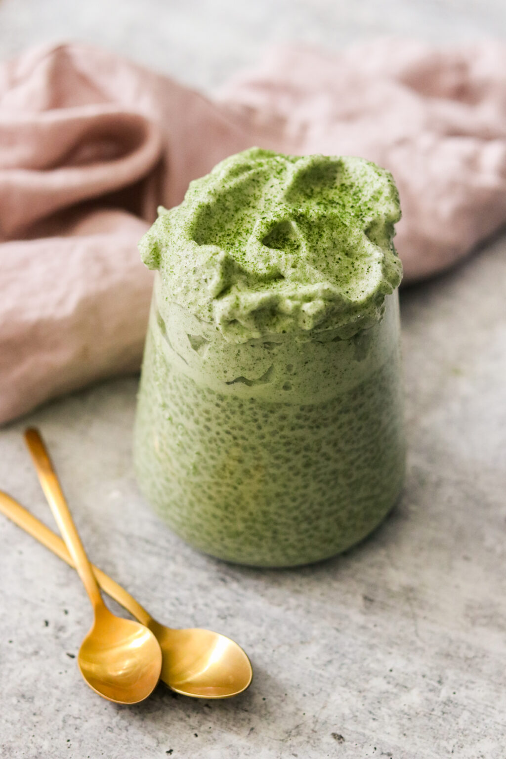 Healthy Matcha Chia Pudding Recipe | What Great Grandma Ate
