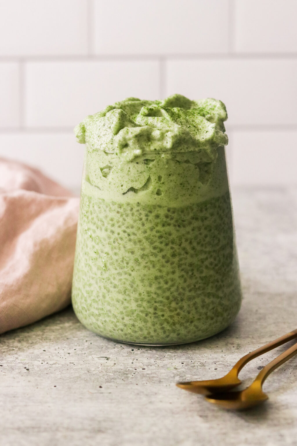 Healthy Matcha Chia Pudding Recipe | What Great Grandma Ate