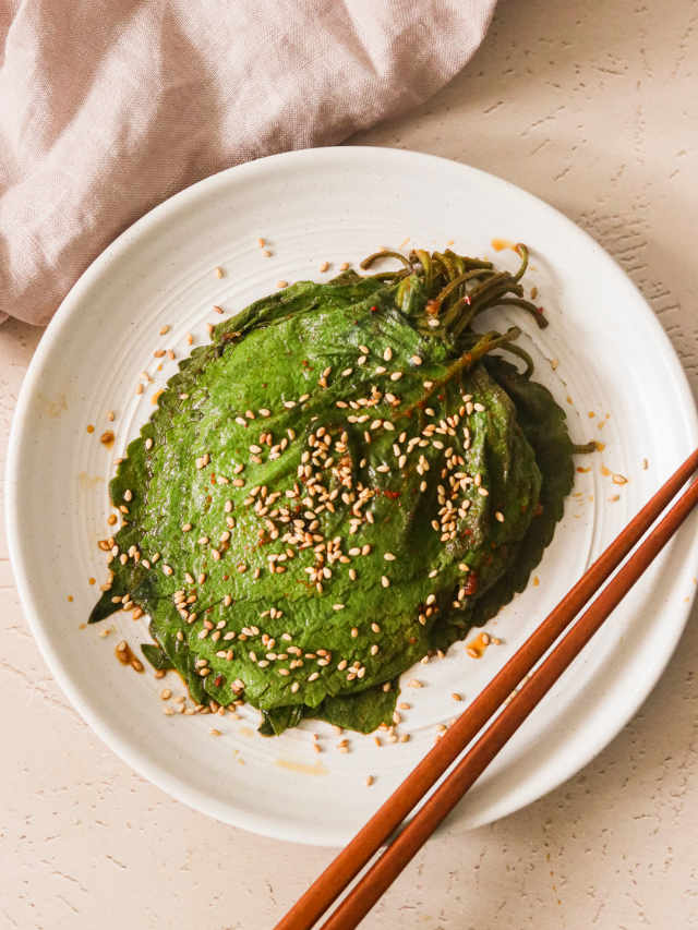Pickled Korean Perilla Leaves – What Great Grandma Ate
