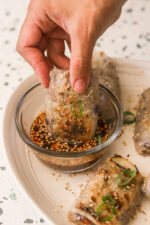 Crispy Rice Paper Dumplings Recipe (with Dipping Sauce!)