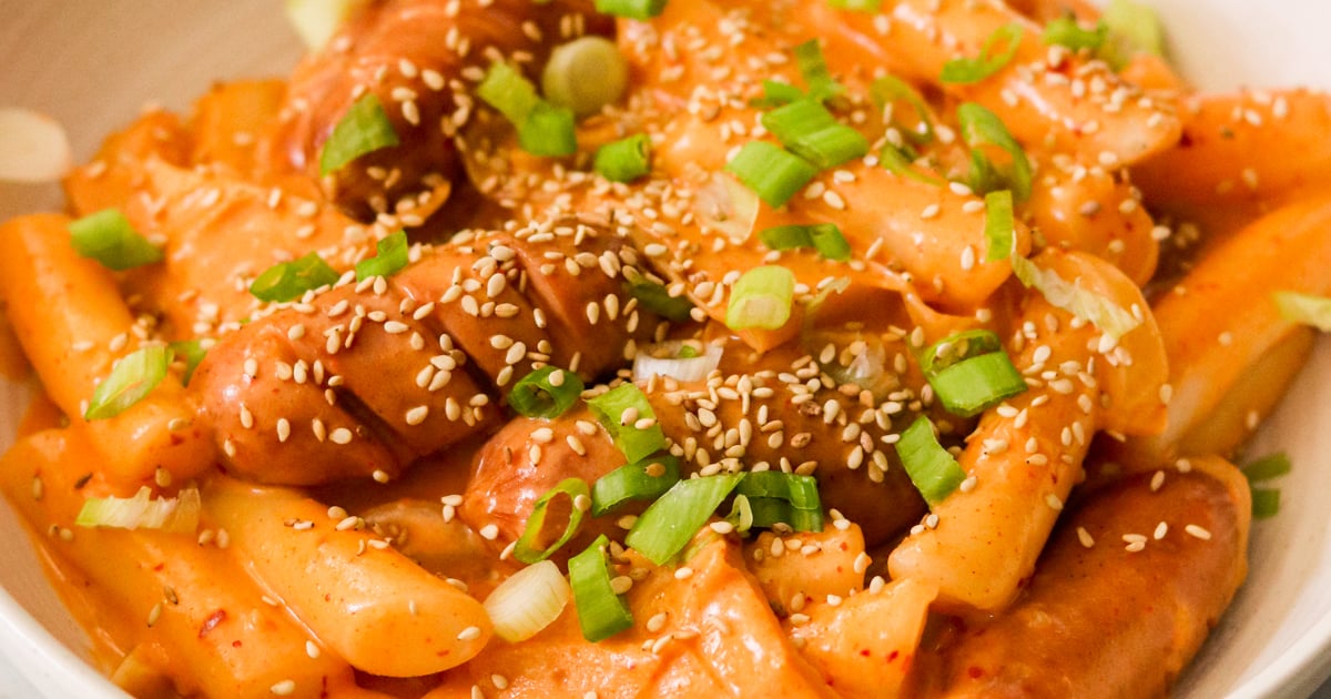 Creamy Rose Tteokbokki | What Great Grandma Ate