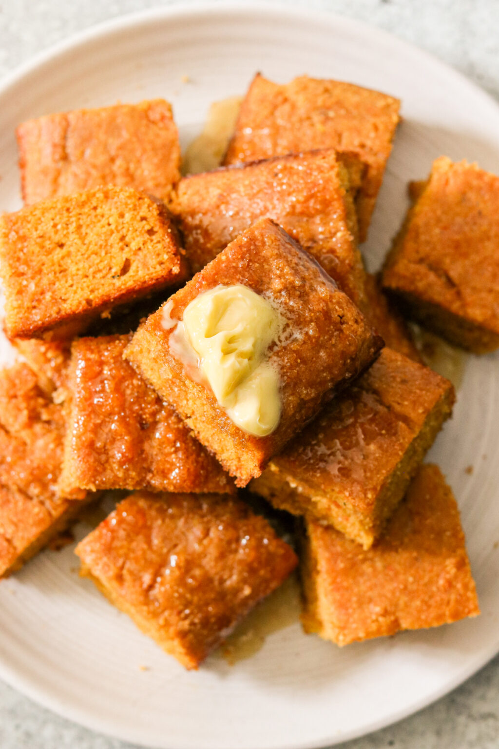 Moist and Simple Sweet Potato Cornbread Recipe