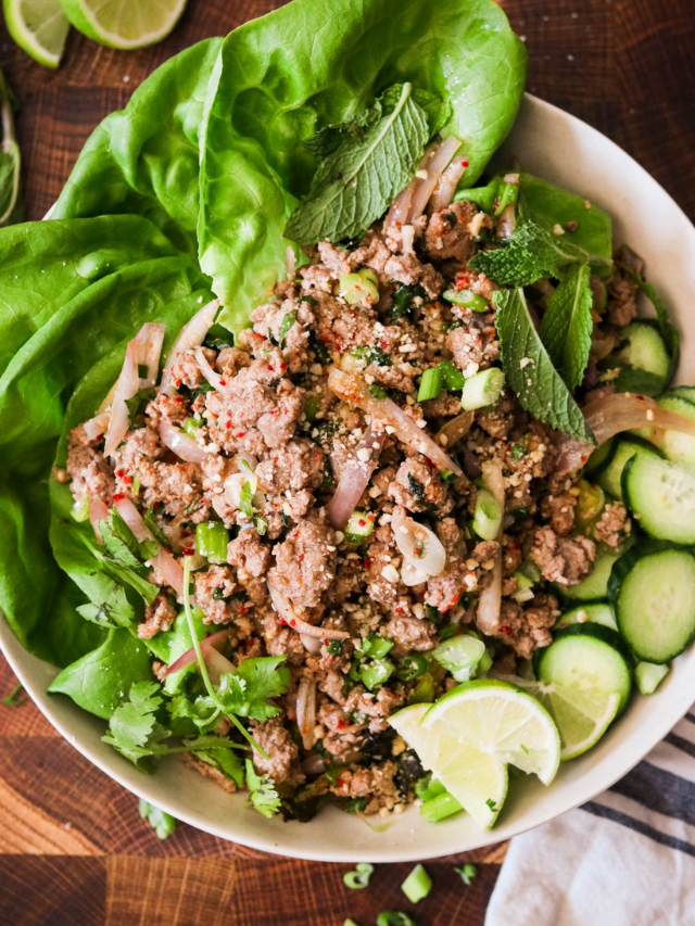 Authentic Thai Larb Moo – What Great Grandma Ate