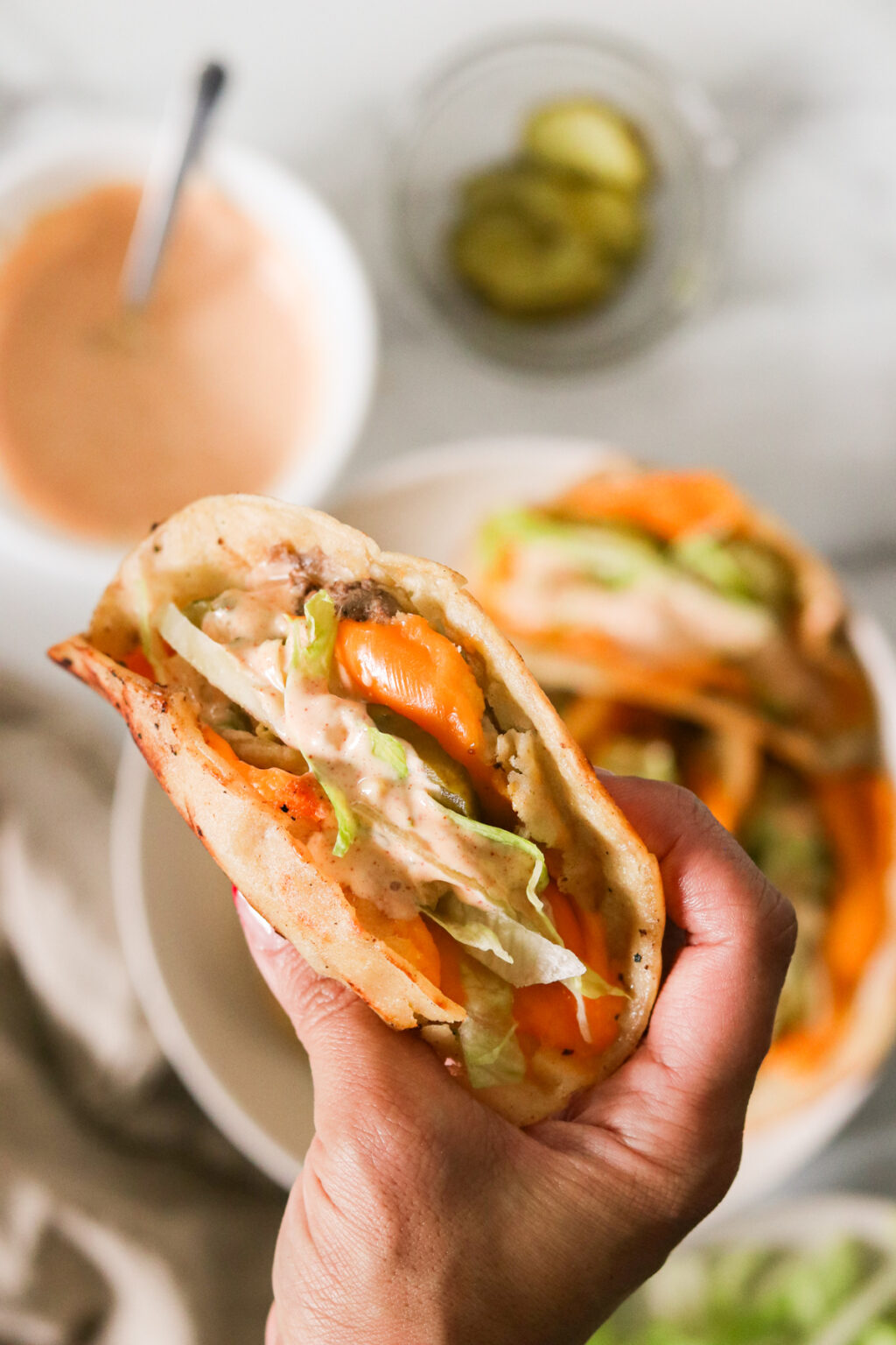 Easy Big Mac Tacos Recipe (Viral Smash Burger Tacos)