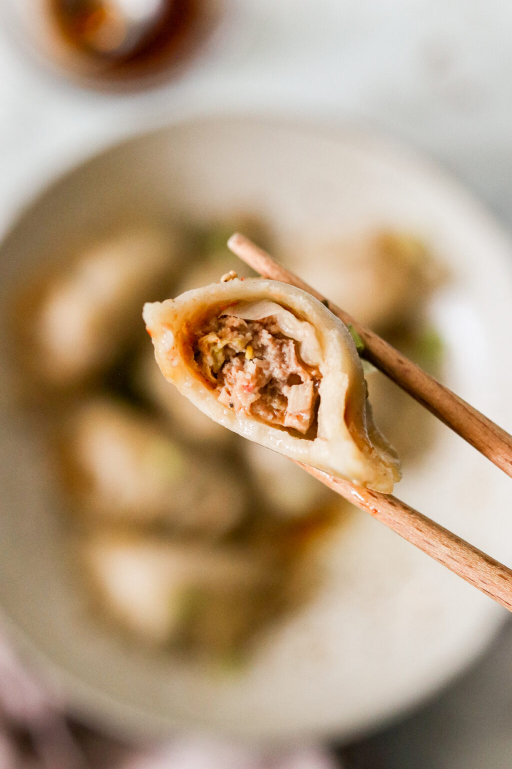 Homemade Korean Dumplings Recipe (Mandu) Made Gluten Free!