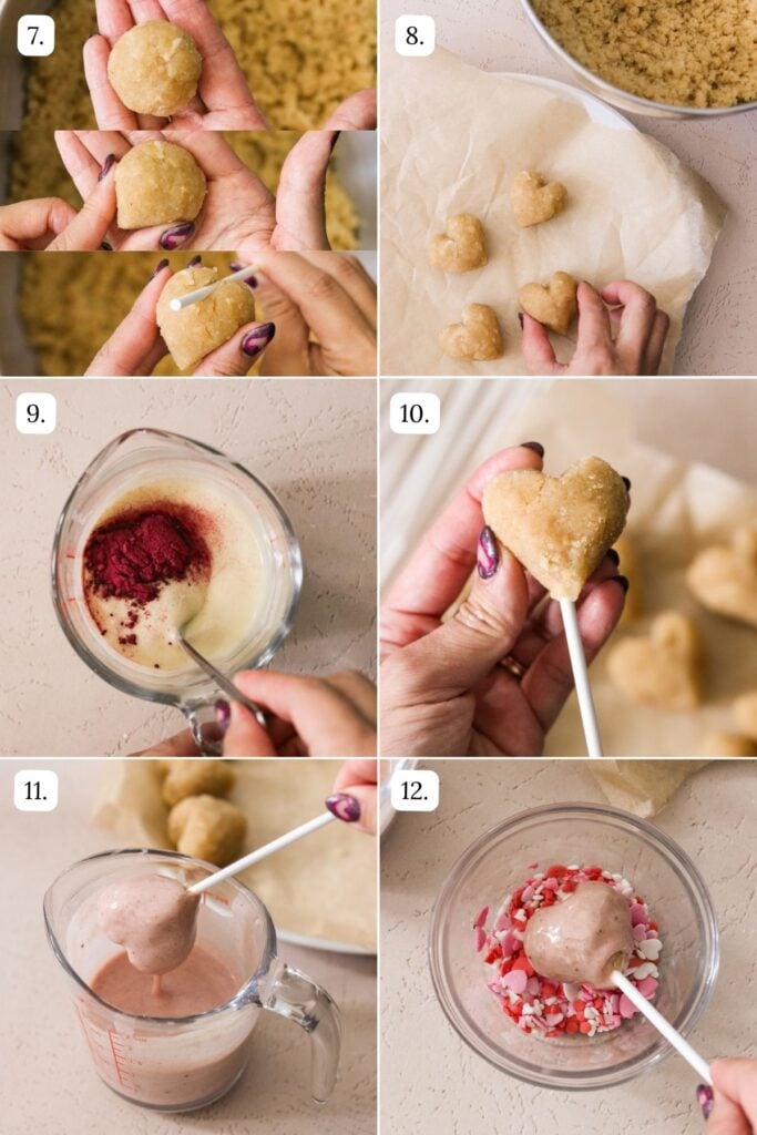 How to Make Heart-Shaped Valentine's Cake Pops