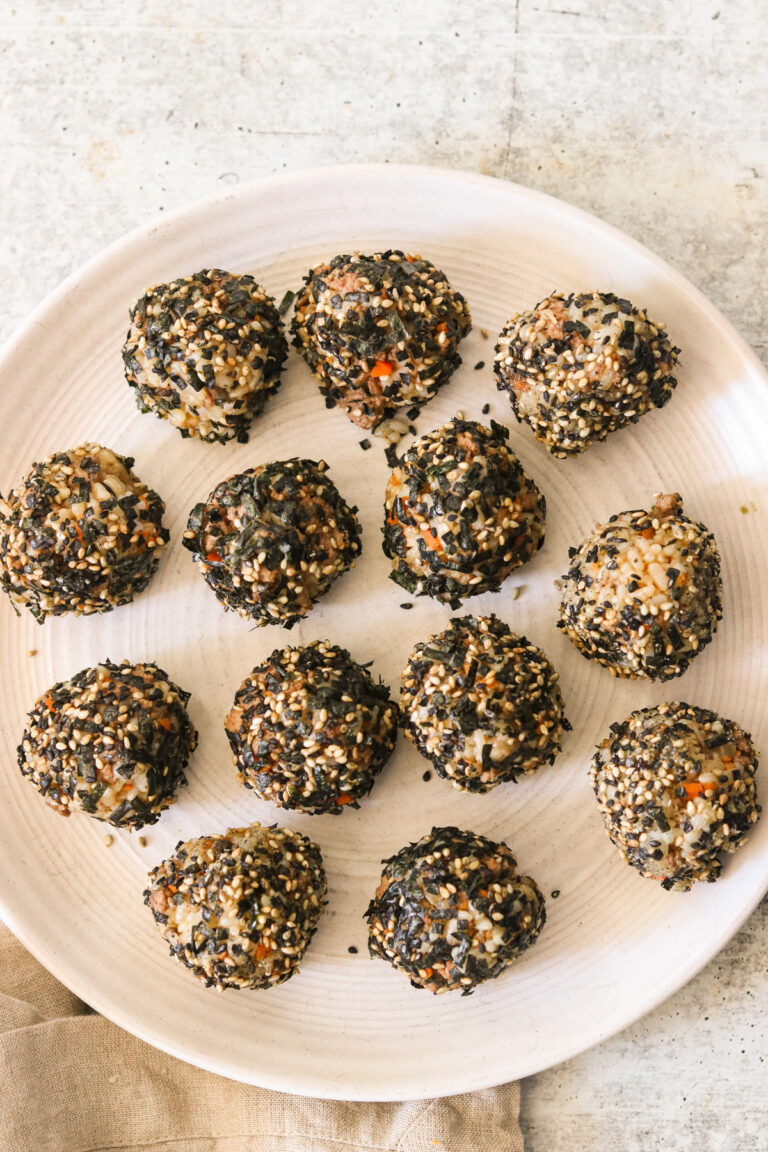 Easy Korean Rice Balls (Jumeokbap Recipe 주먹밥) – What Great Grandma Ate