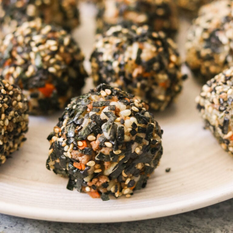 Easy Korean Rice Balls (Jumeokbap Recipe 주먹밥) – What Great Grandma Ate