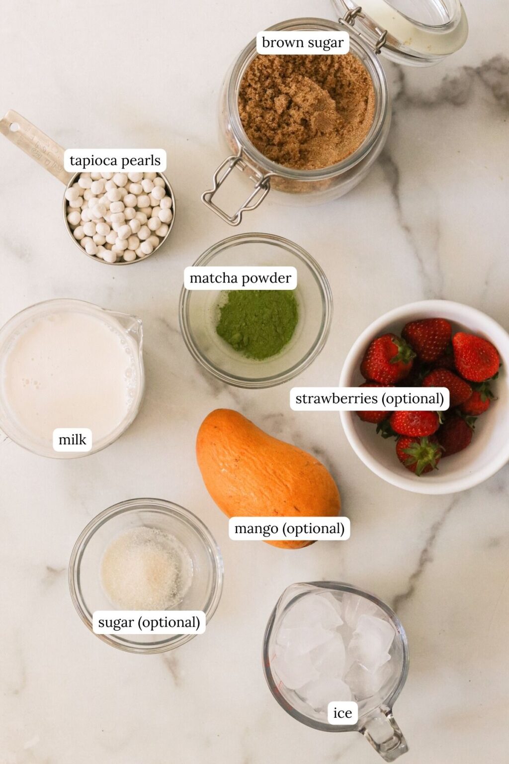 Easy Iced Matcha Bubble Tea Recipe (Boba Tea) | What Great Grandma Ate