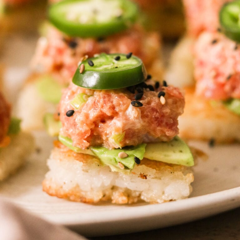 Easy Spicy Tuna Crispy Rice Recipe (Nobu Copycat) – What Great Grandma Ate
