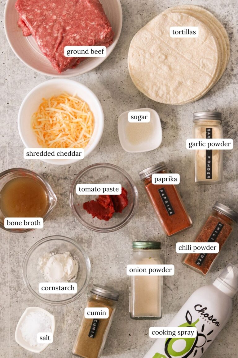 Crispy Oven Baked Tacos (with Taco Bell Copycat Beef)