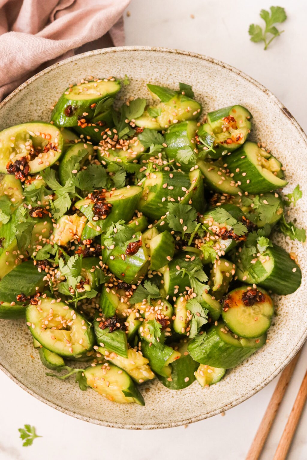 Smashed Cucumber Salad Recipe You’ll Make All Summer
