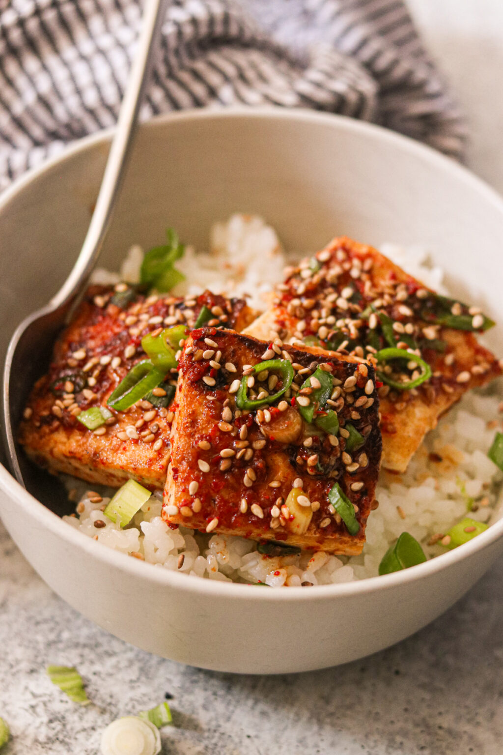 Easy Korean Braised Tofu Recipe (Dubu Jorim) | What Great Grandma Ate