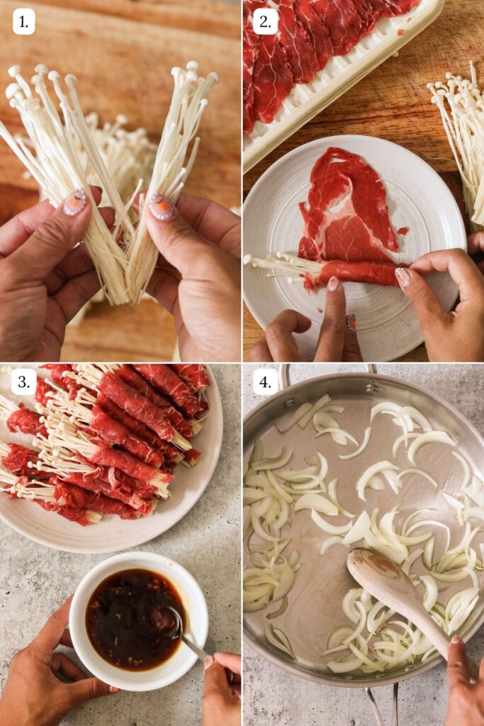 Easy Enoki Beef Rolls Recipe (20 Minutes!) | What Great Grandma Ate