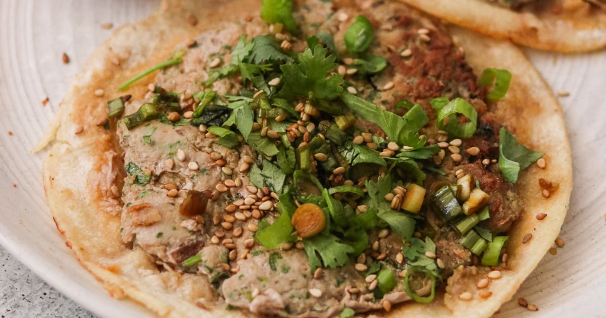 Viral Smash Dumpling Tacos Recipe With Ground Pork