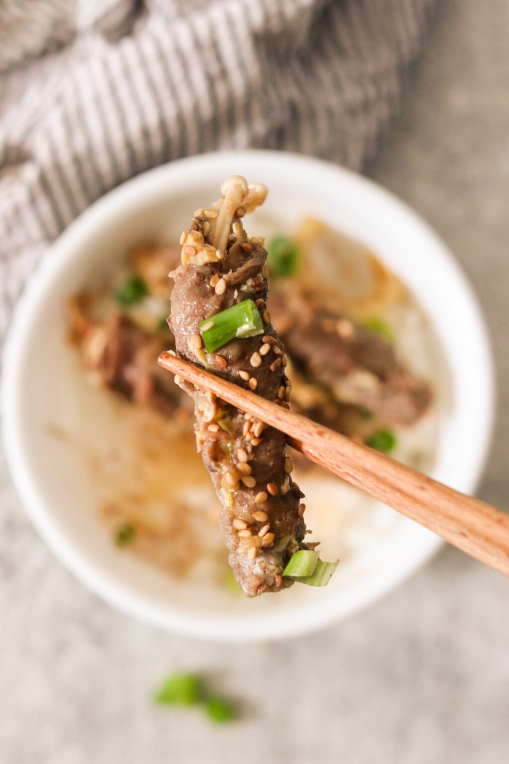 Easy Enoki Beef Rolls Recipe (20 Minutes!) | What Great Grandma Ate