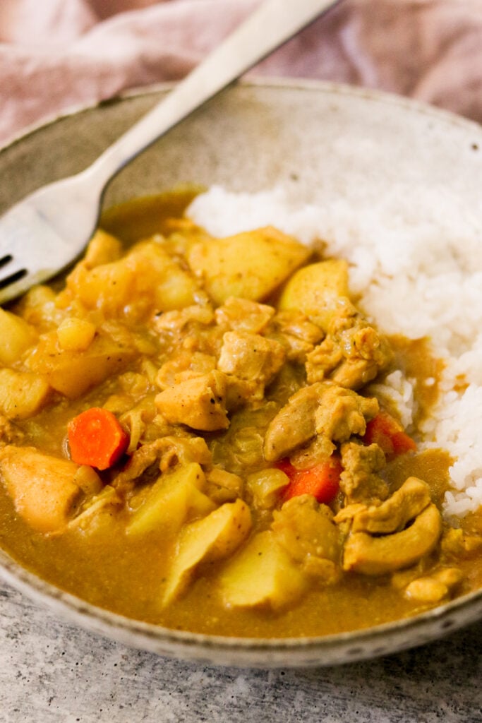 Easy Japanese Chicken Curry Recipe from Scratch